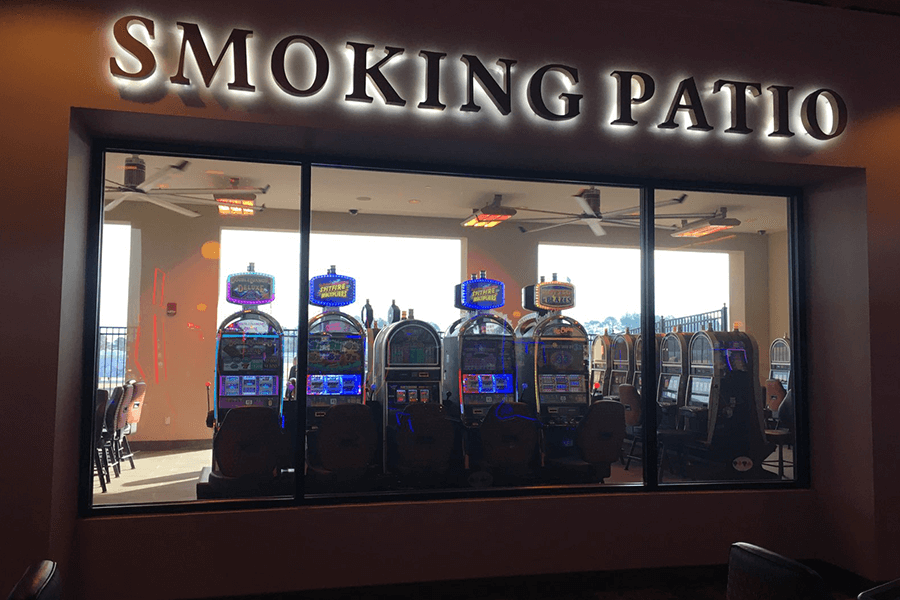 Smoking Patio | Gaming | Ocean Downs Casino