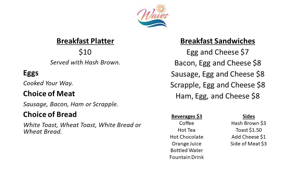 Waves | Restaurant at Ocean Downs Maryland Casino